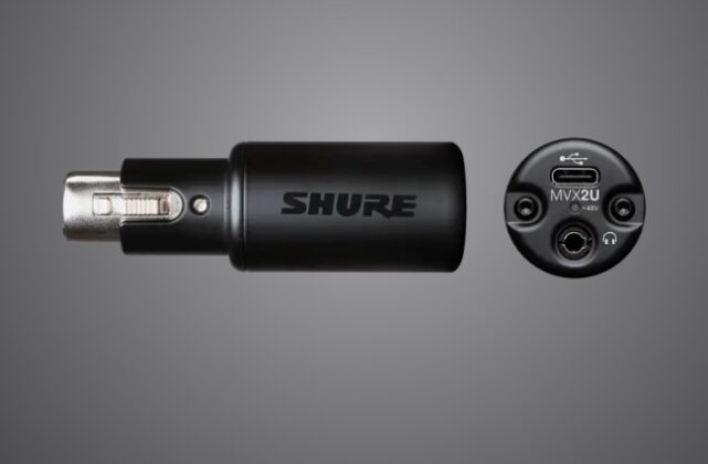 Shure Reveals XLR-To-USB Interface For Condenser And Dynamic Mics